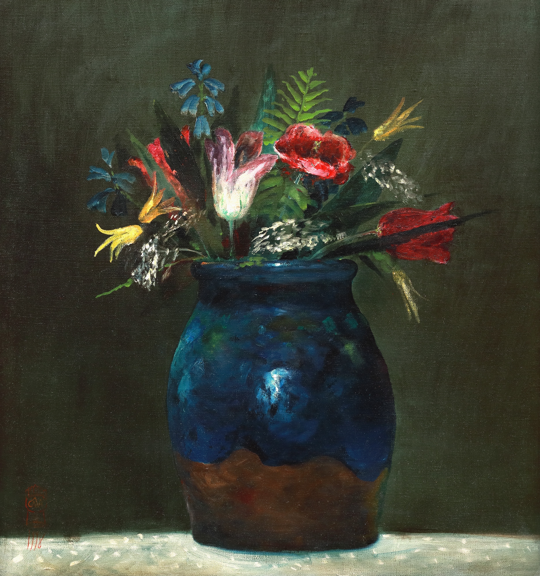 Stefan Caltia | Blue Pot [1998 (1998) | MutualArt