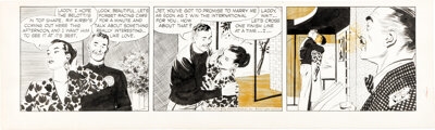 Alex Raymond | Alex Raymond Rip Kirby Daily Comic Strip Original Art ...