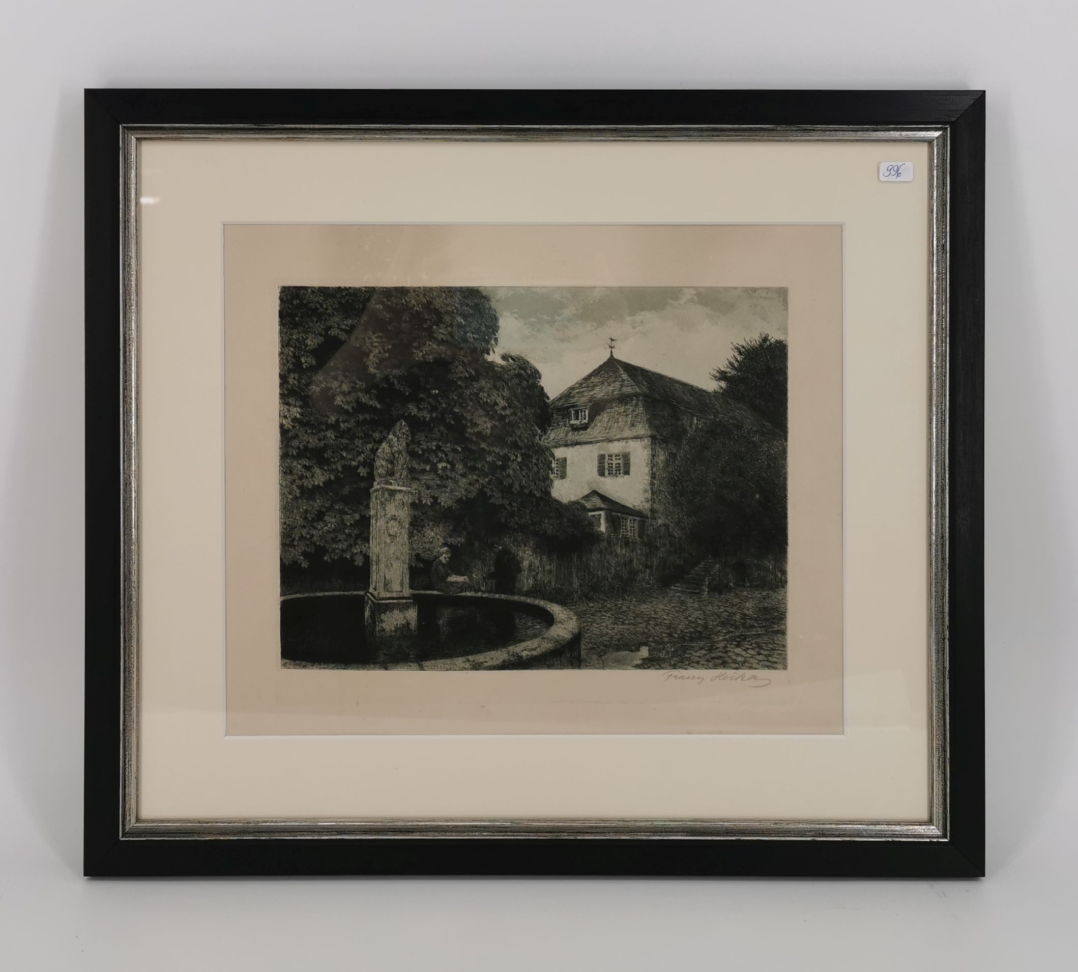 Franz Hecker | Am Brunnen (Circa 75) | MutualArt