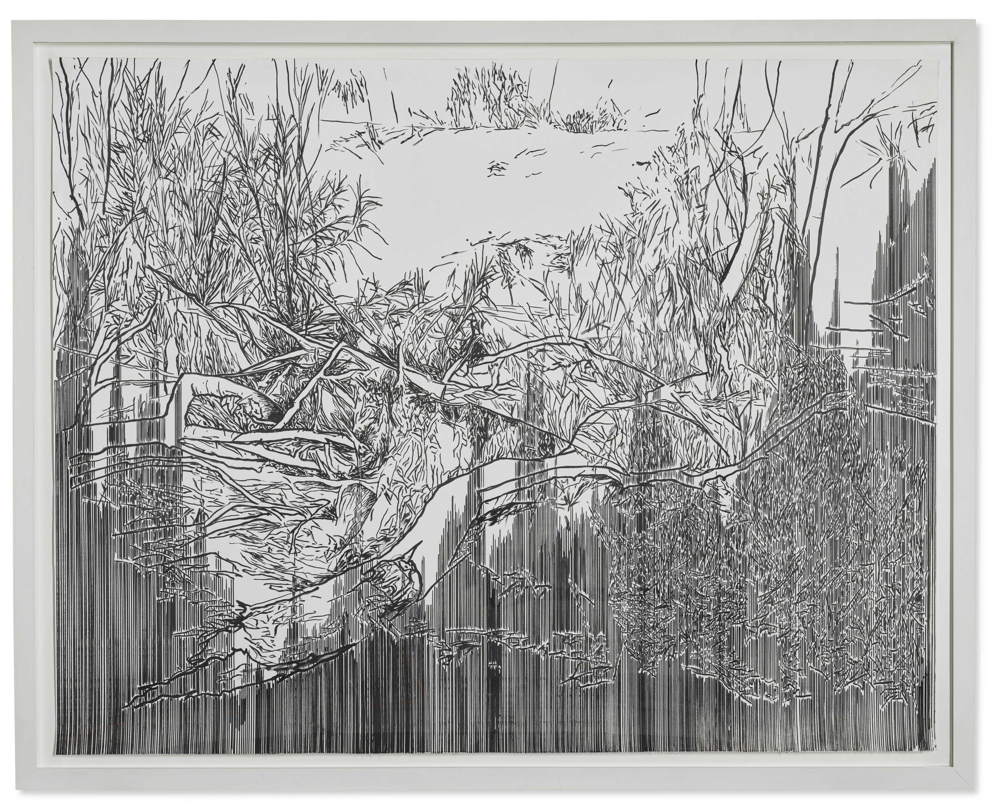 Yehudit Sasportas | Trunks with White Spots (2003) | MutualArt