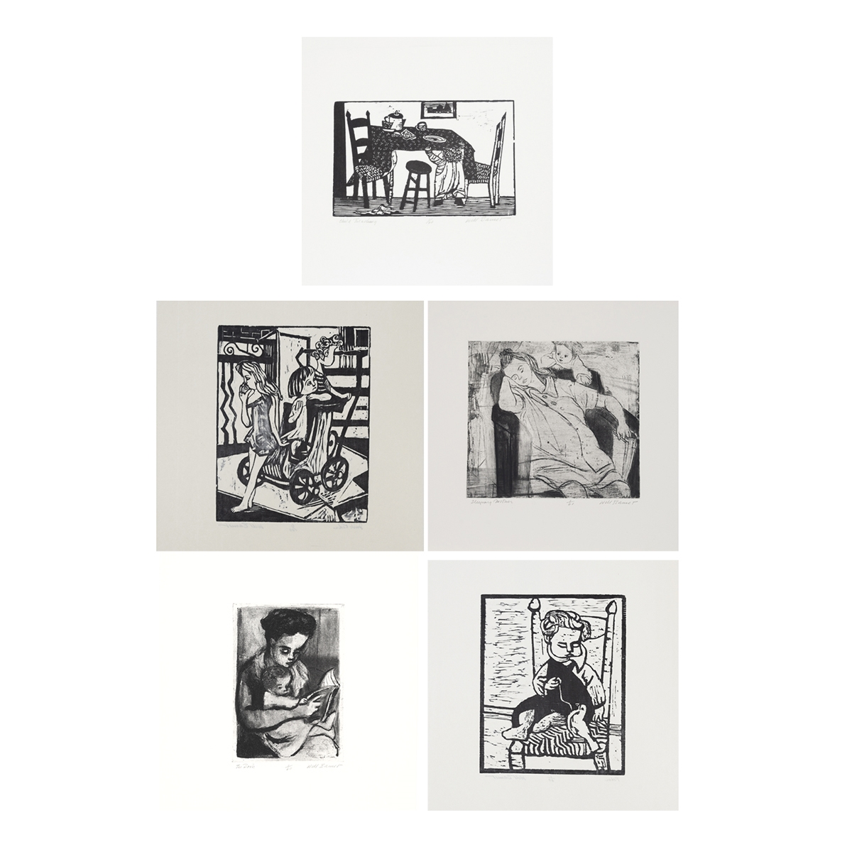 Will Barnet | Portrait of Martha (1982 - 1985) | MutualArt