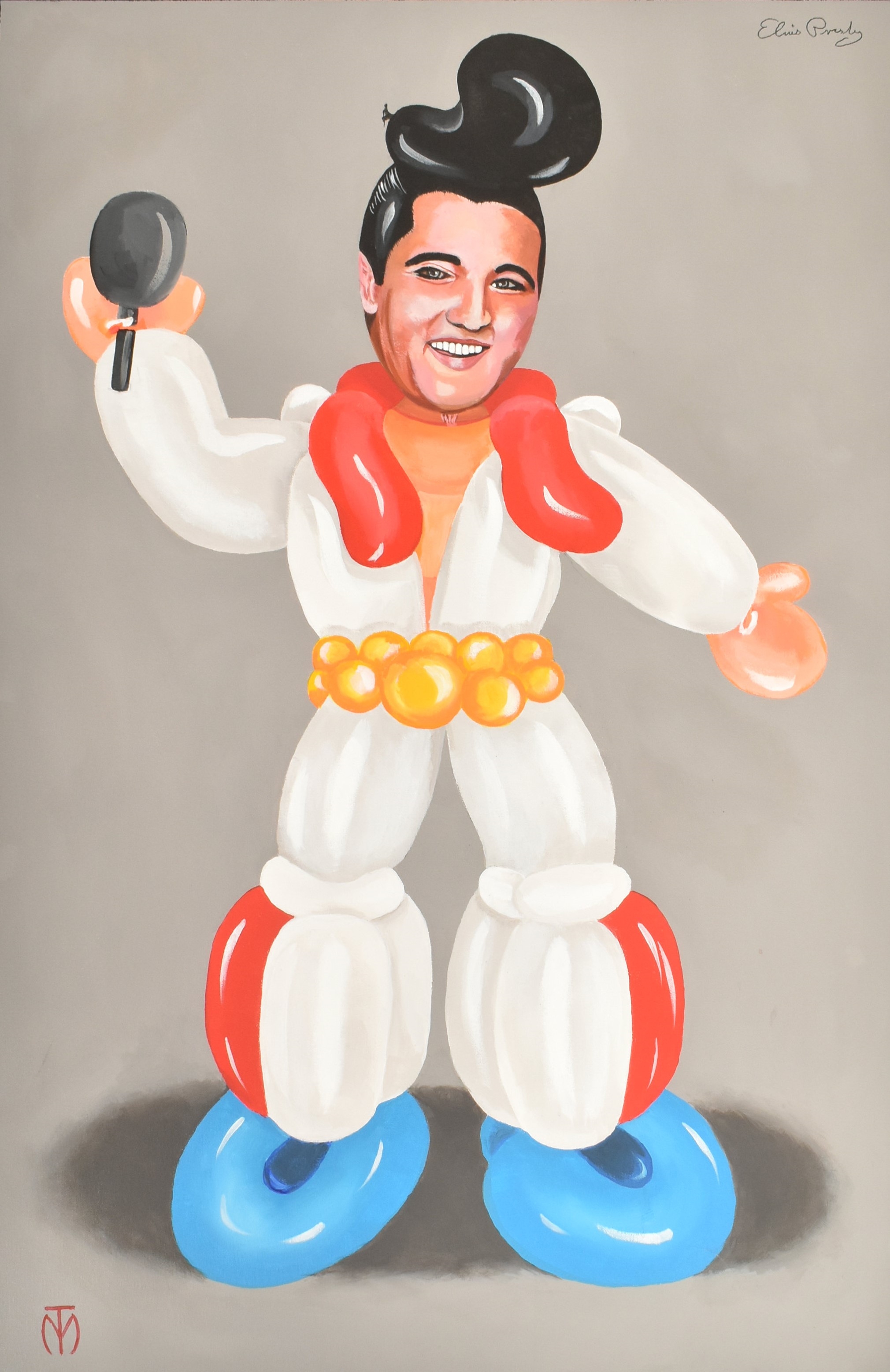 Michael R Tandy | ELVIS FROM THE CAMP ART SERIES (2022) | MutualArt