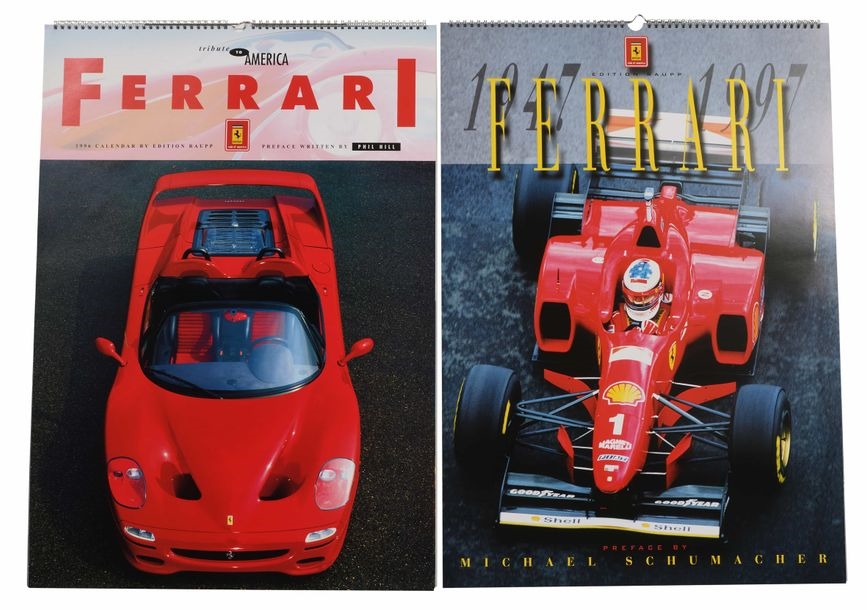 Hideki Yoshida | Lot of Ferrari calendars | MutualArt