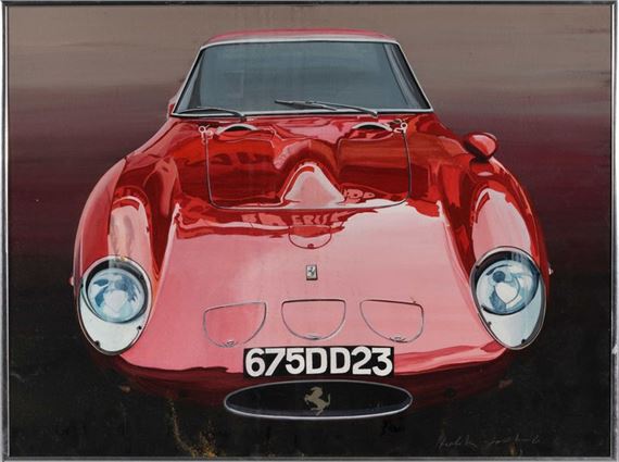 Hideki Yoshida | Hideki YOSHIDA (1949-2019) Ferrari 250 GTO Gouache on ...
