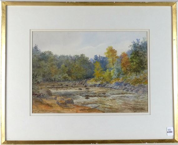 Frederick Lucas Foster | 2nd of the Seven Chutes on the Rouge River ...