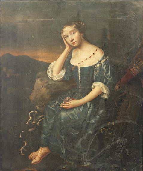 Pierre Mignard | Portrait of a young lady as Ceres | MutualArt