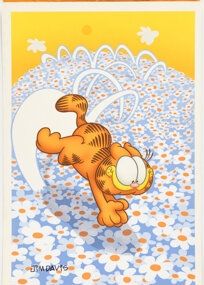Jim Davis | Jim Davis Studio - Garfield Spring '91 Poster Illustration ...
