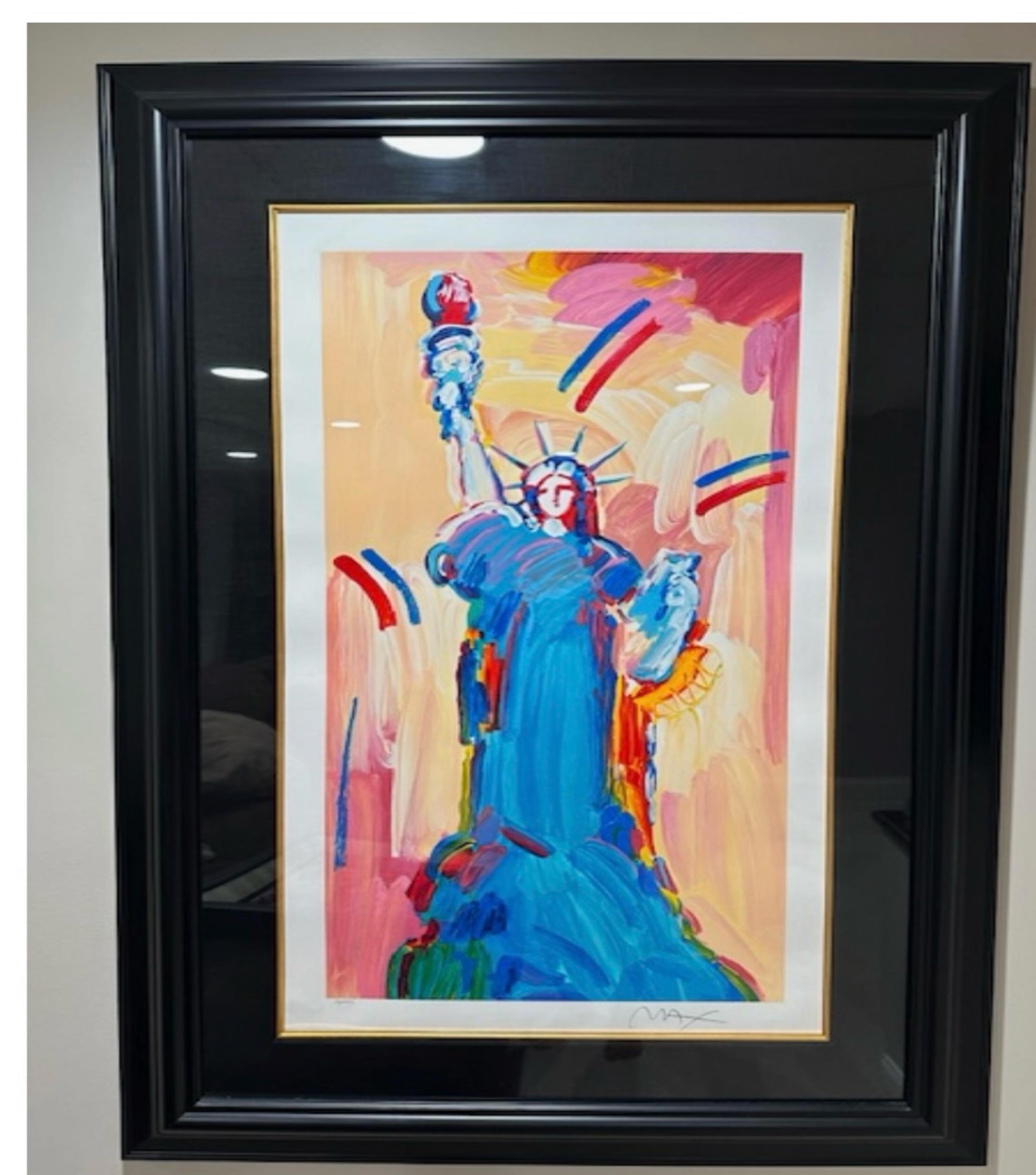 Peter Max | Statue of Liberty (2014) | MutualArt