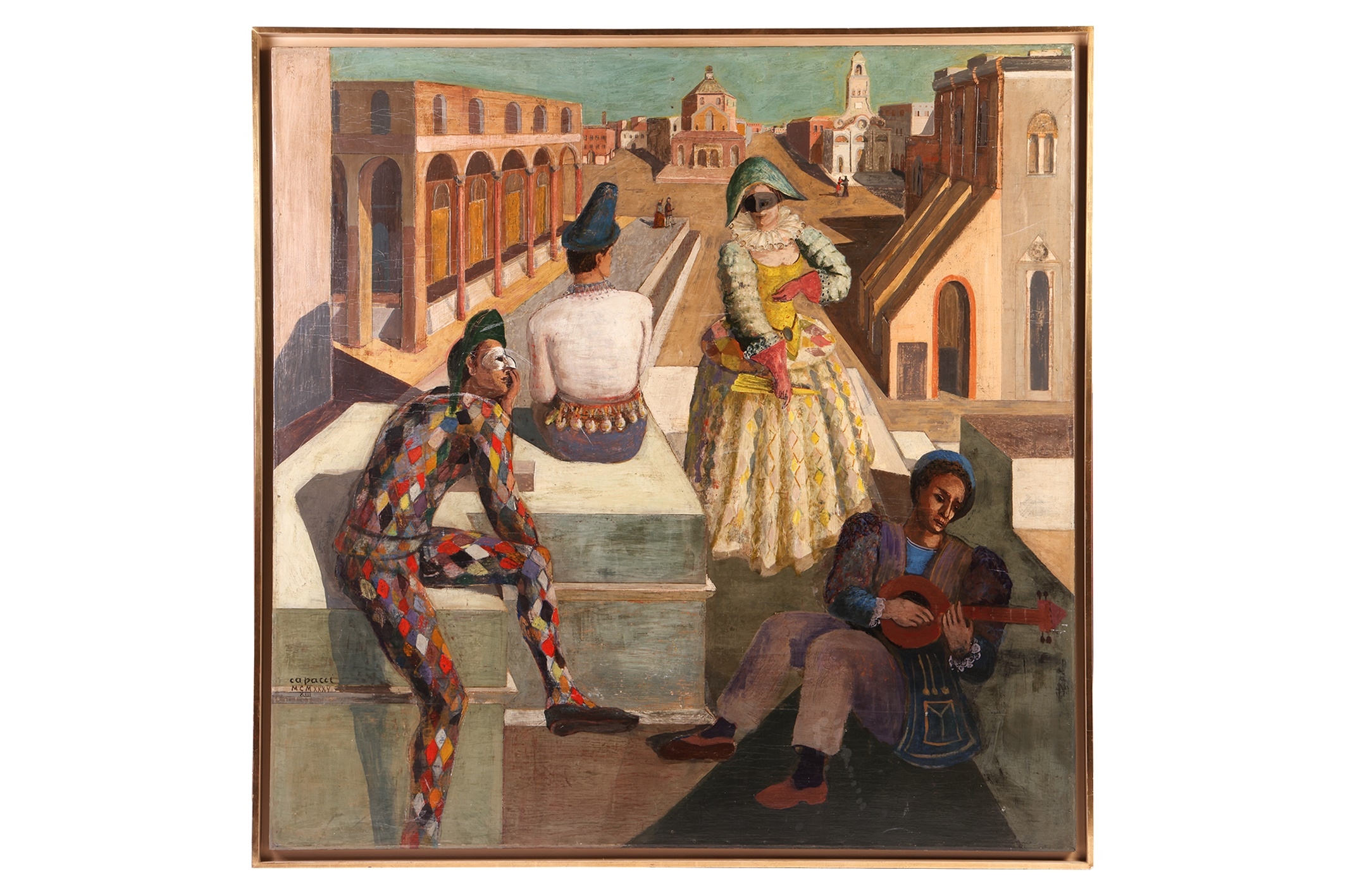 Bruno Capacci | Commedia dell'Arte (1906) | MutualArt