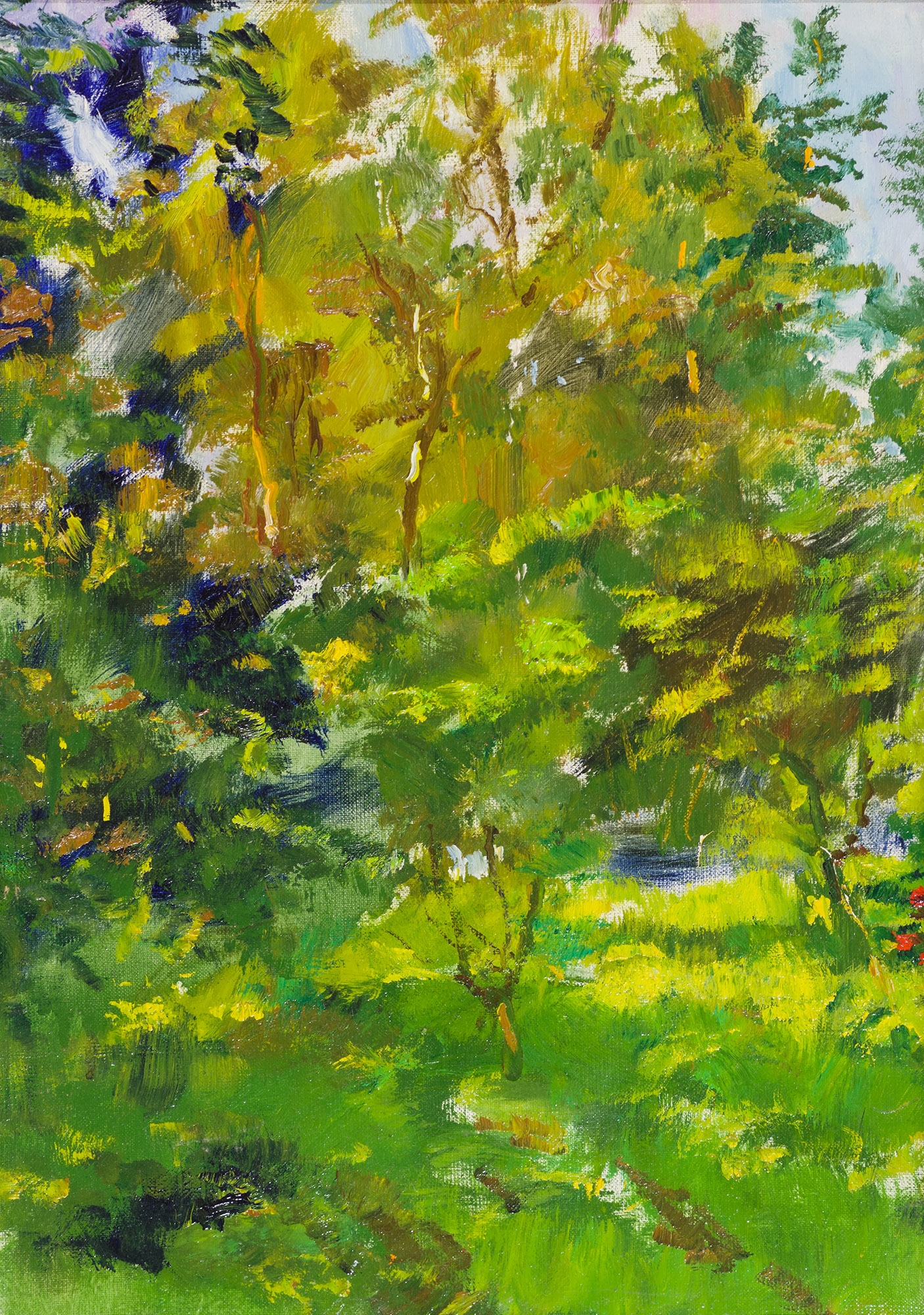 Igor Vladimirovich Radoman | At the dacha in Peski (1985) | MutualArt