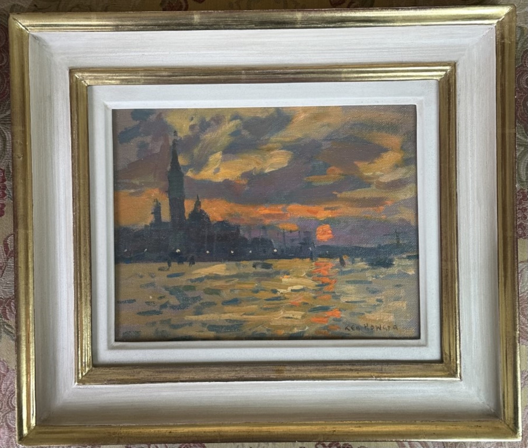 Ken Howard | Venetian Canal Scene | MutualArt