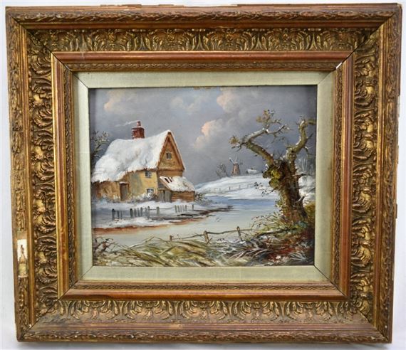 Christopher Mark Maskell | Cottage Scenes in Summer and Winter | MutualArt