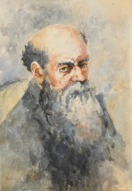 Periclis Pantazis | PANTAZIS Pericles, 1849-1884 Portrait of... - Lot ...