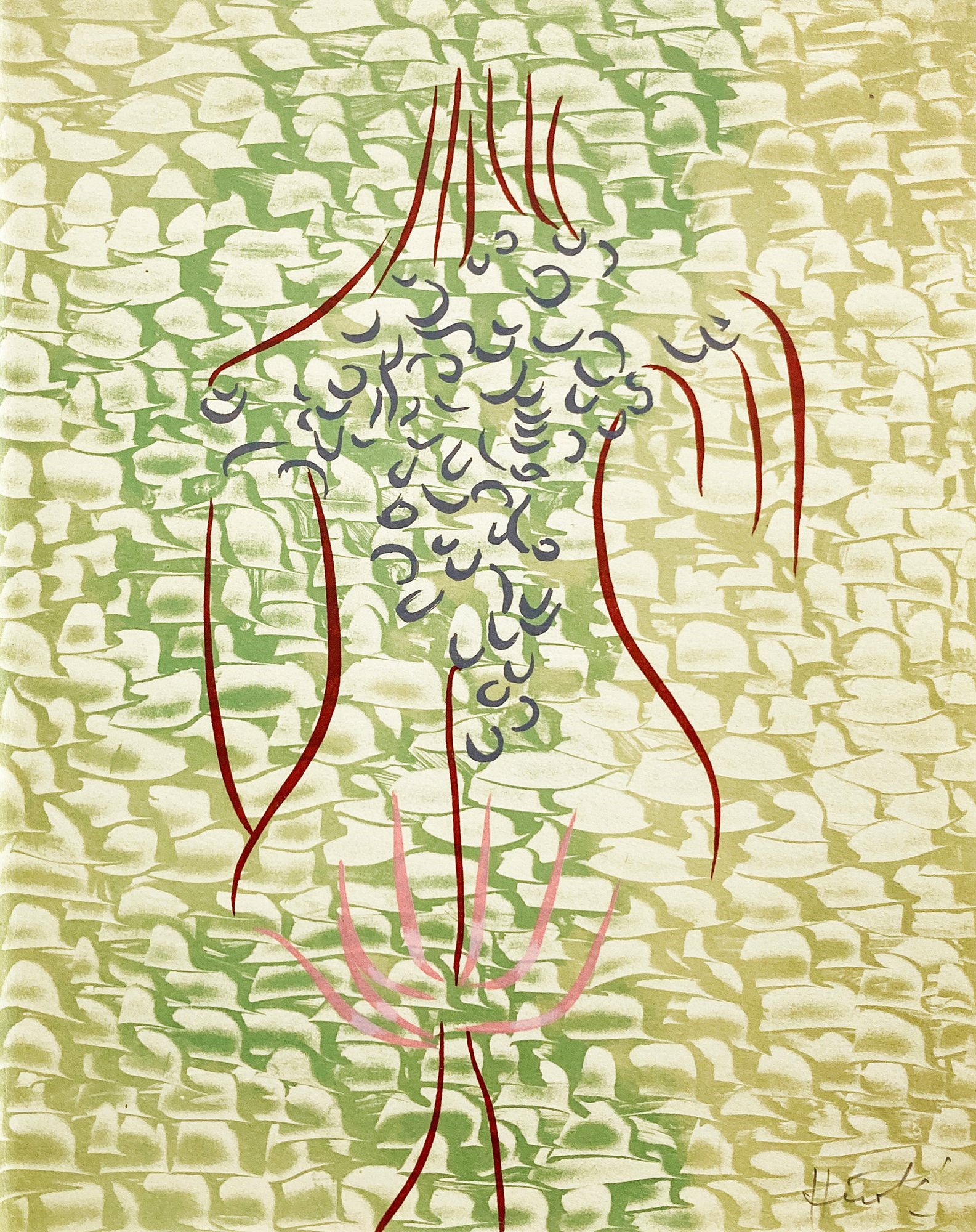 Jacques Hérold | ENSEMBLE DE DEUX OEUVRES SUR PAPIER | MutualArt