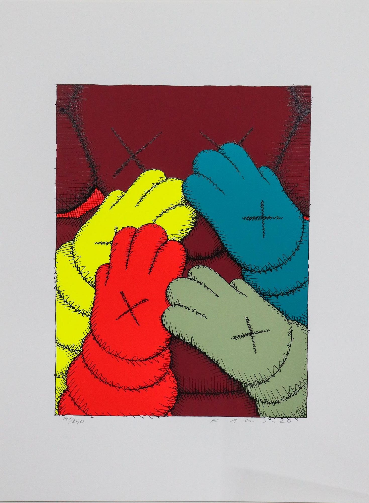 KAWS | KAWS - Untitled IX (Urge (2020) | MutualArt