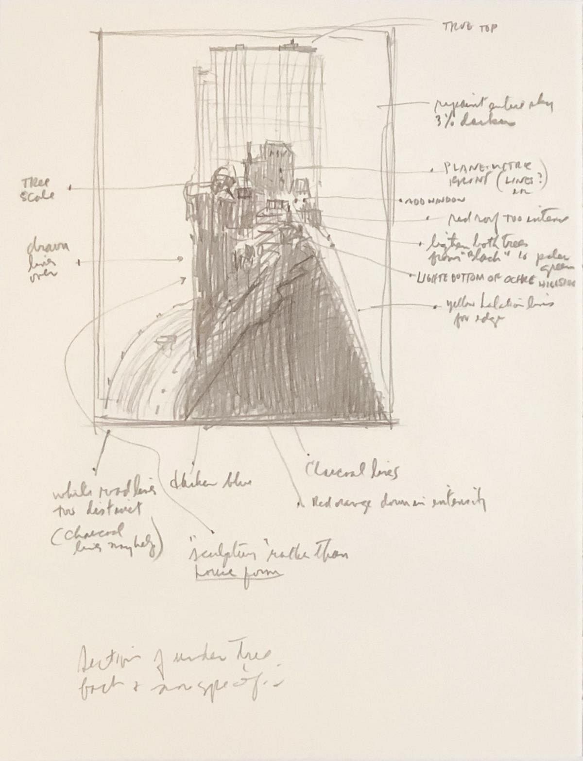 Wayne Thiebaud | Wayne Thiebaud - Sketchbook 28 (1987) | MutualArt