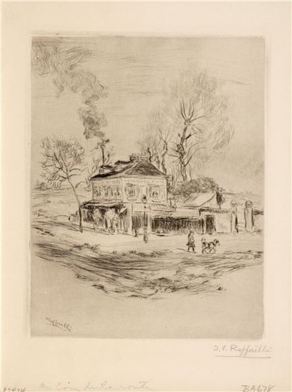 Raffaëlli Jean-François | Jean-Francois Rafaelli - Au Coin de la Route ...