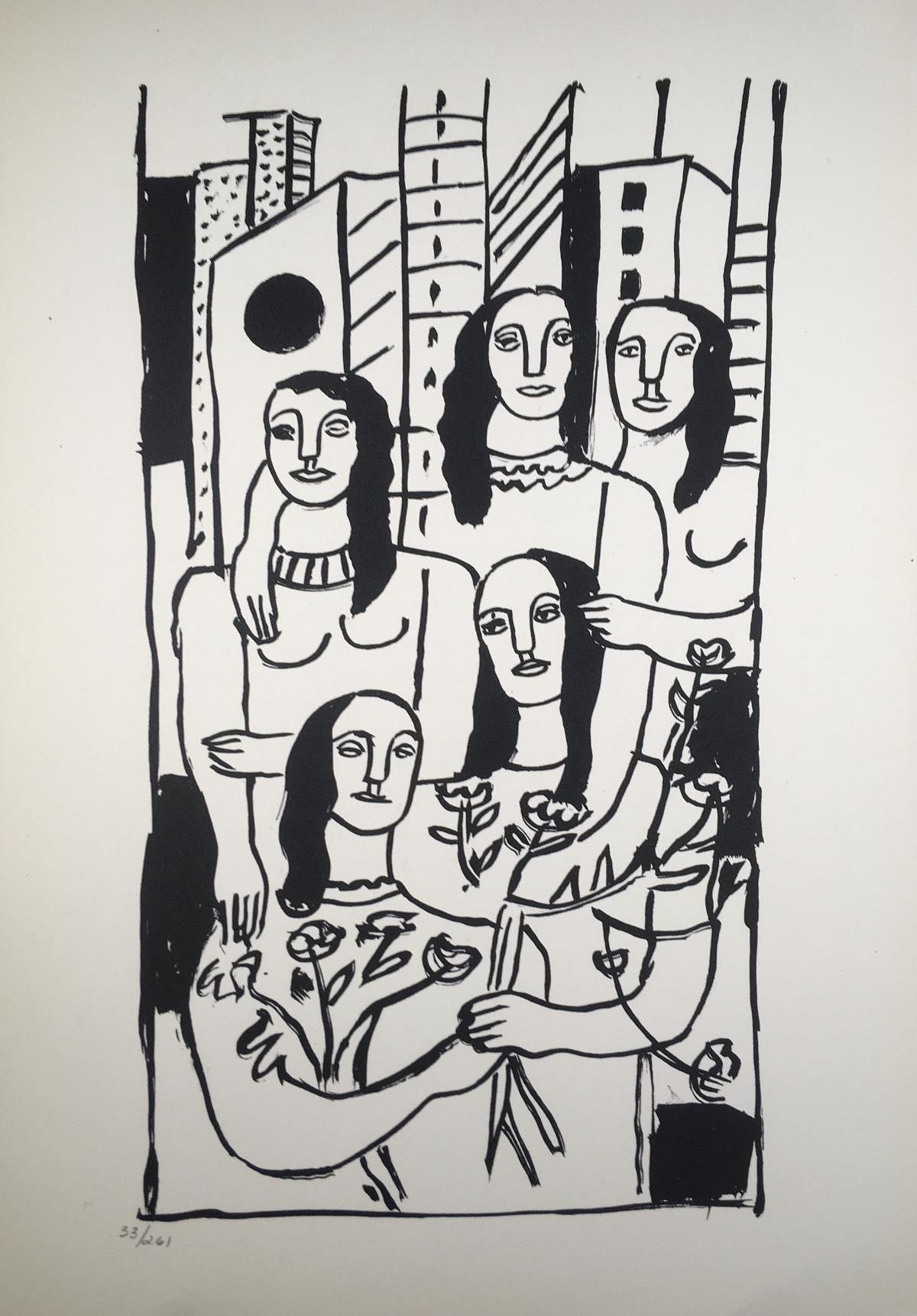 Fernand Léger | Fernand Leger - Femmes Americaines (American Women ...