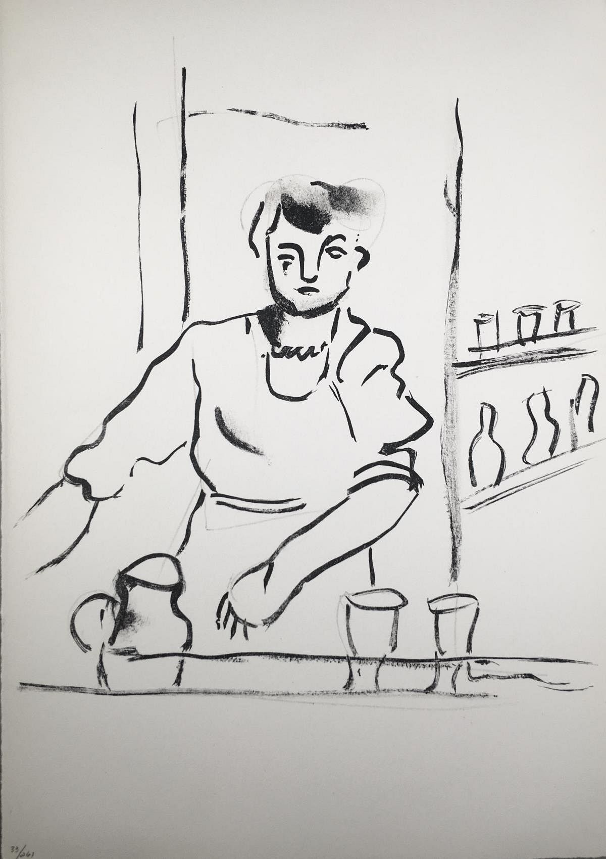 Fernand Léger | Fernand Leger - La Serveuse (The Waitress (1960 ...