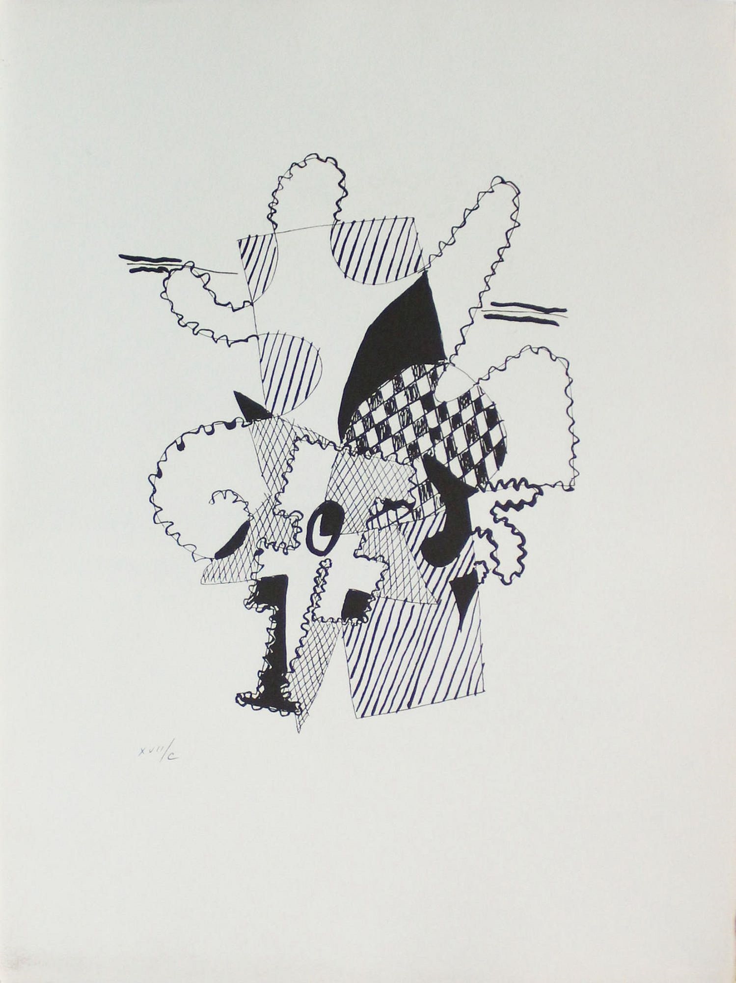 Pablo Picasso | Pablo Picasso - Untitled XIV (1955) | MutualArt