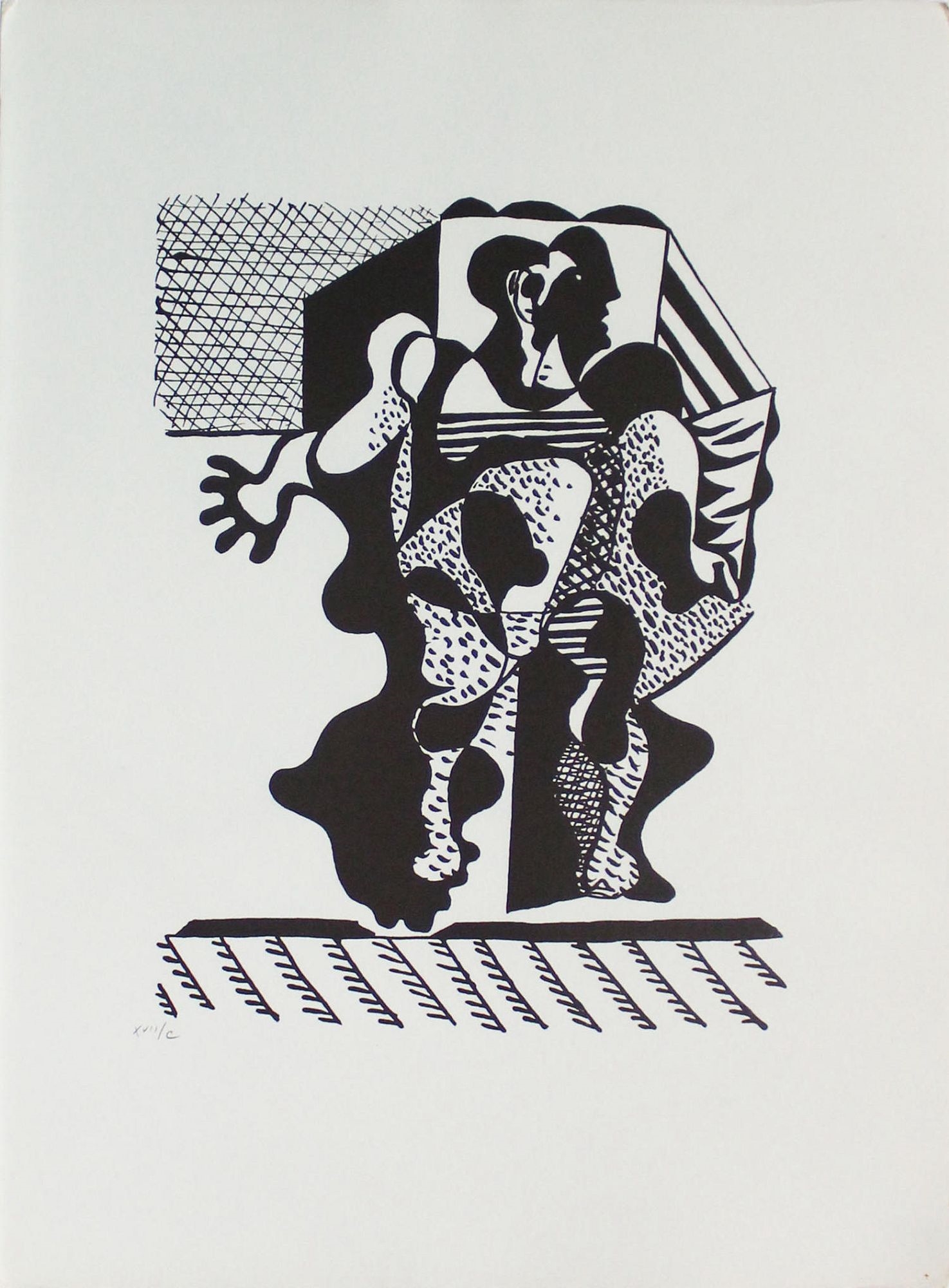Pablo Picasso | Pablo Picasso - Untitled XVII (1955) | MutualArt