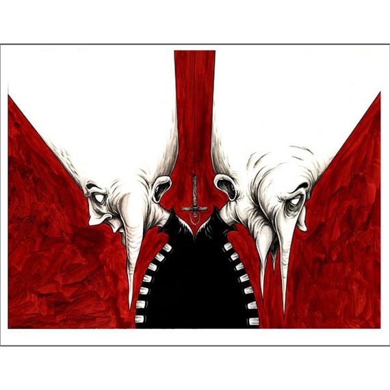 Alex Pardee | Alex Pardee - Henry The Saint (2007) | MutualArt