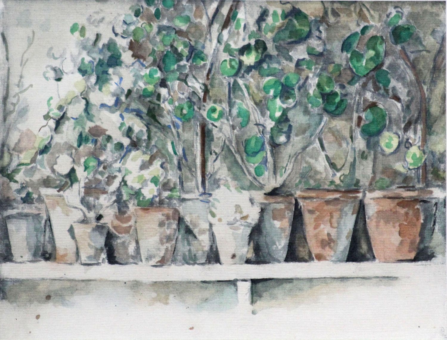 Paul Cézanne | LE MEURTRE DANS LA RAVINE (1874 - 1875) | MutualArt