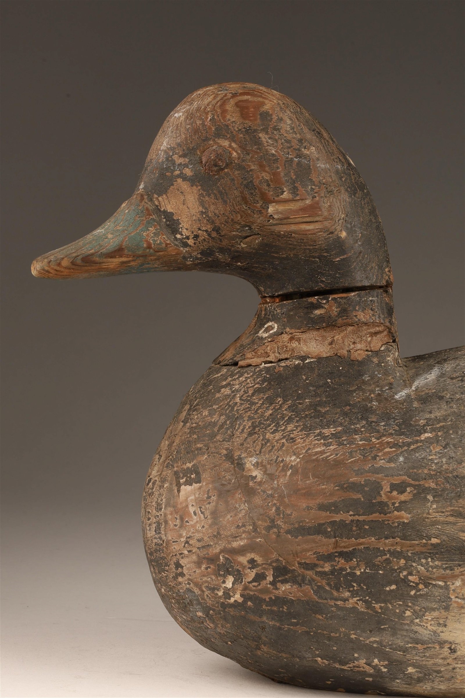 Ira D. Hudson | Ira Hudson Bluebill Drake Duck Decoy | MutualArt