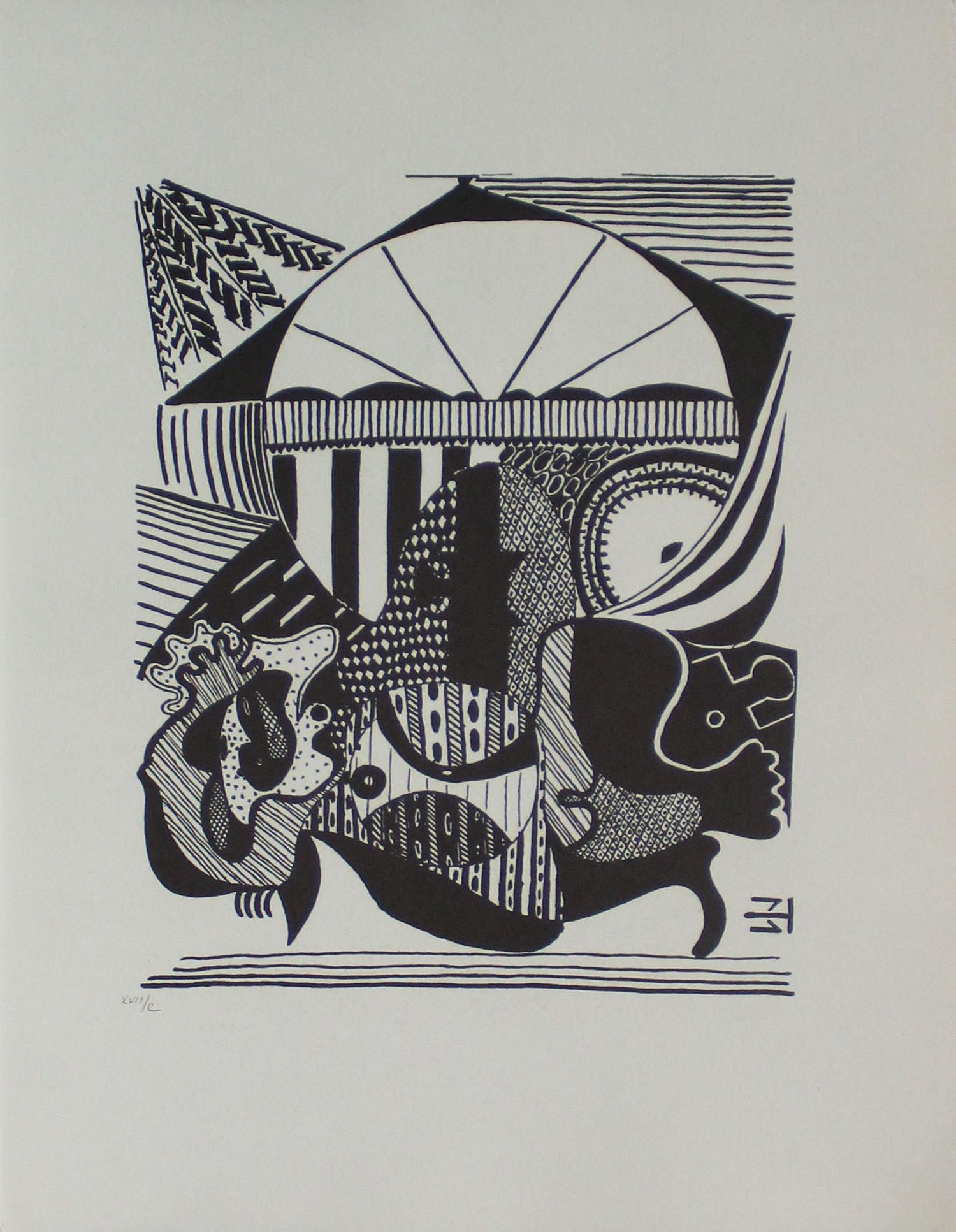 Pablo Picasso | Pablo Picasso - Untitled XXI (1955) | MutualArt