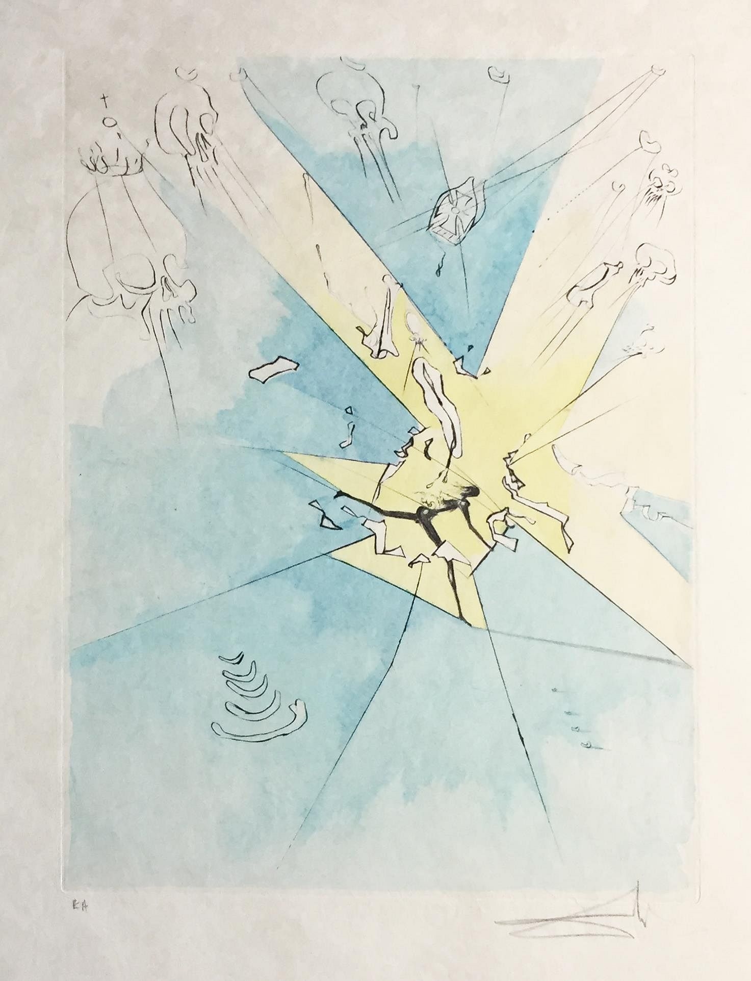 Salvador Dalí | Salvador Dali - The Grand Inquisitor Expels the Savior ...