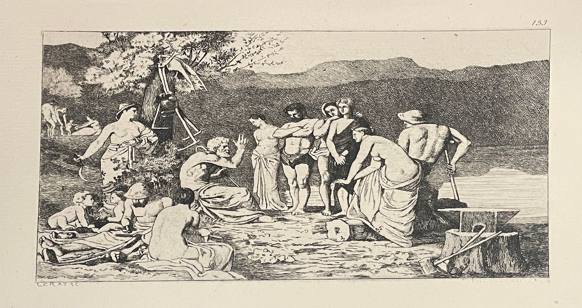Pierre Puvis de Chavannes | Puvis De Chavannes - Le Repos (1873 ...