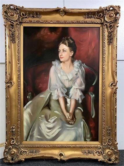 Ray Stanford Strong | R. Stanford - Untitled Portrait | MutualArt