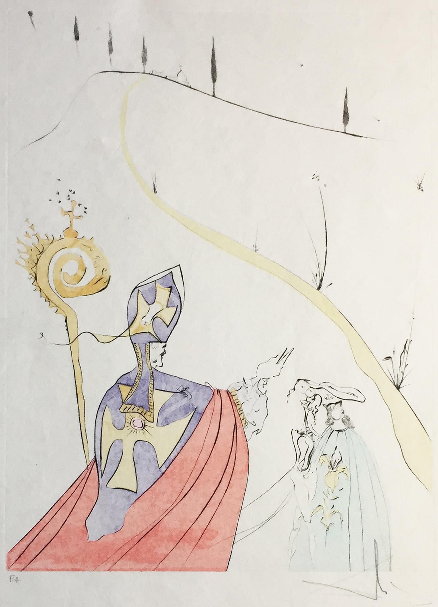 Salvador Dalí | Salvador Dali - The Sacred Love of Gala (1974) | MutualArt