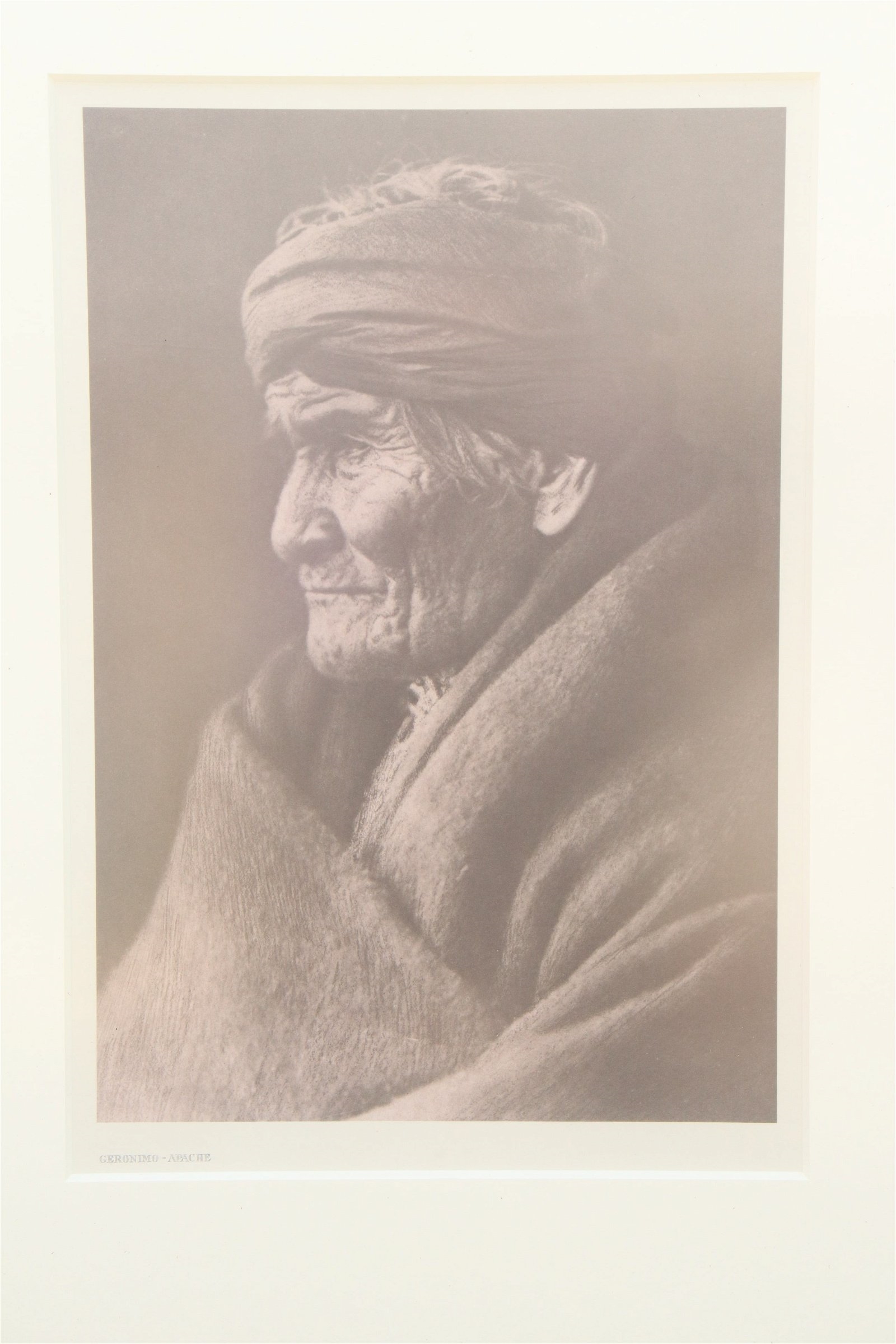 Edward S. Curtis | Edward S. Curtis - Geronimo Apache - Original Photo ...