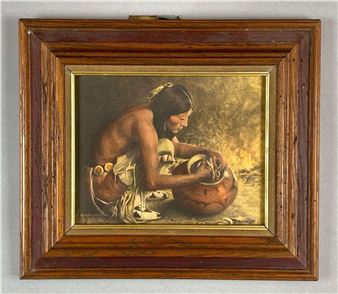 Eanger Irving Couse | The Master Workman | MutualArt