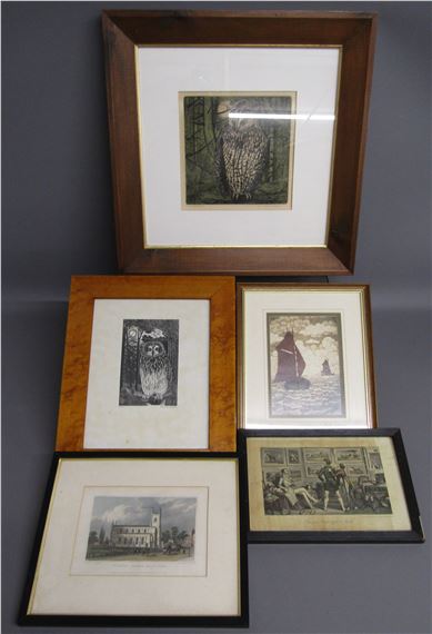 Pamela Hughes | Pamela Hughes woodcut print limited edition 7/25 long ...