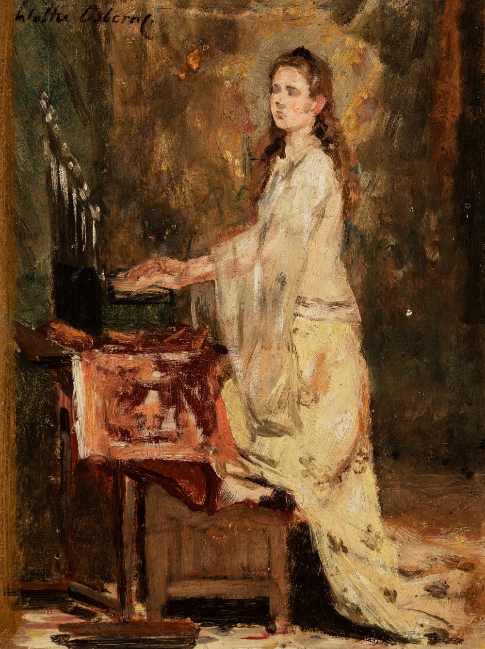 Walter Frederick Osborne | PORTRAIT OF ANNIE JANE OSBORNE, THE ARTIST'S ...