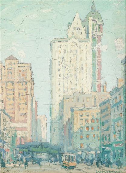 George Herbert Macrum | The Crossway (1935) | MutualArt