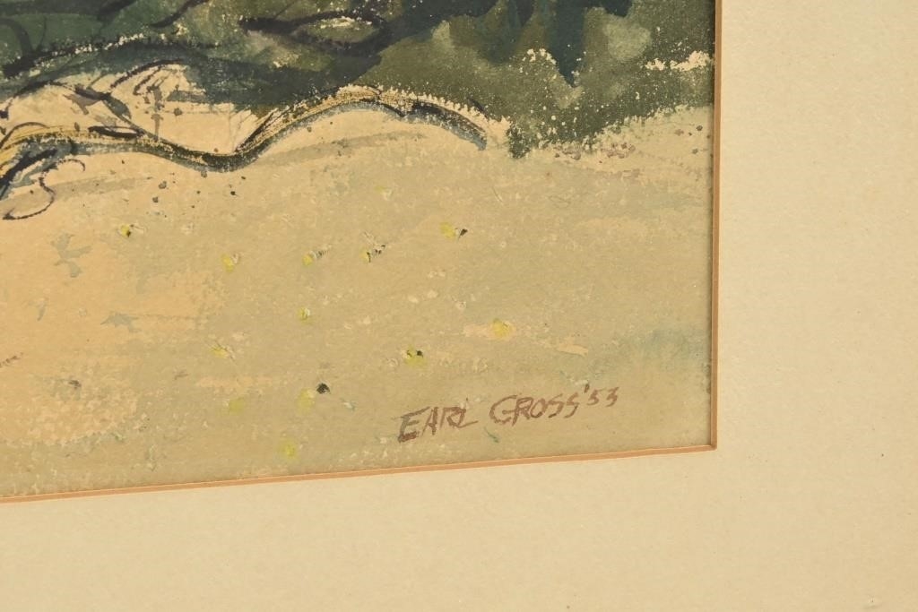 Earl Clifford Gross | EARL GROSS FLORIDA BEACH PAINTING (53) | MutualArt