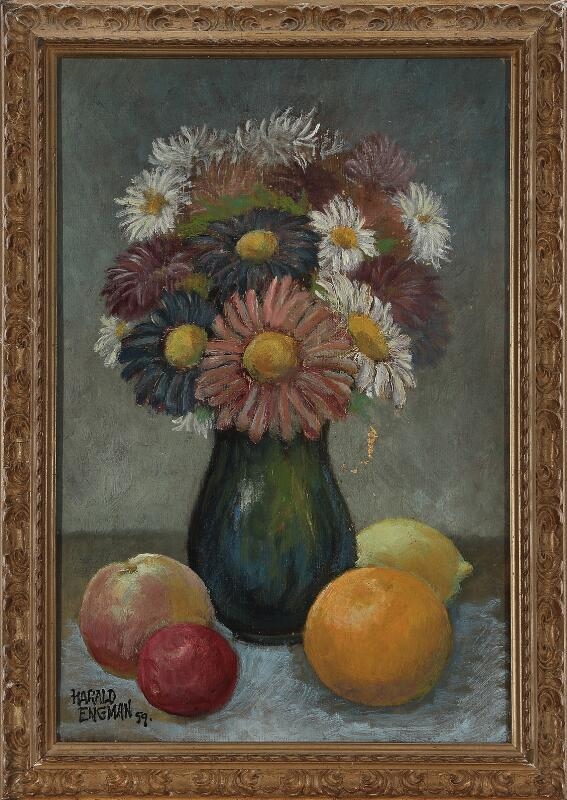 Harald Rudyard Engman | Still life with flowers | MutualArt