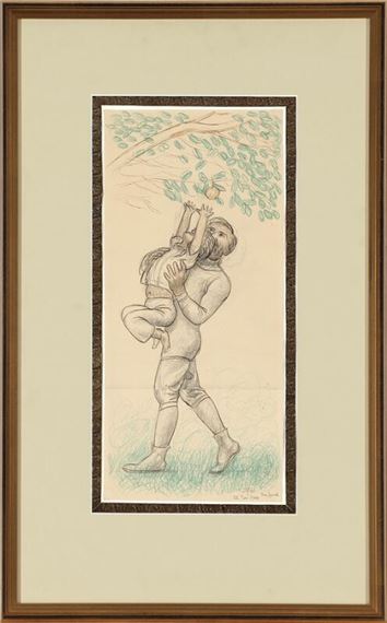 Jens Ferdinand Willumsen | Apple pickers (1900) | MutualArt