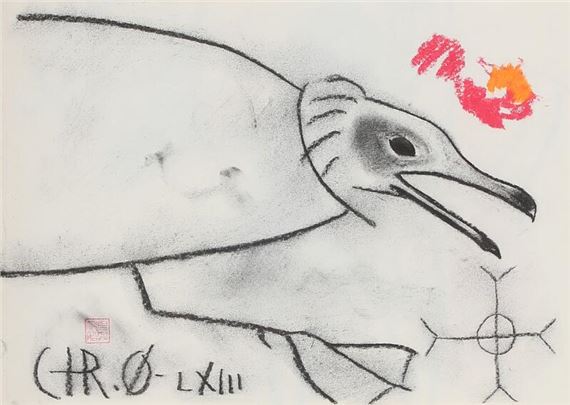 Aage Rudolf Hans Gitz-Johansen | Three compositions with resp | MutualArt