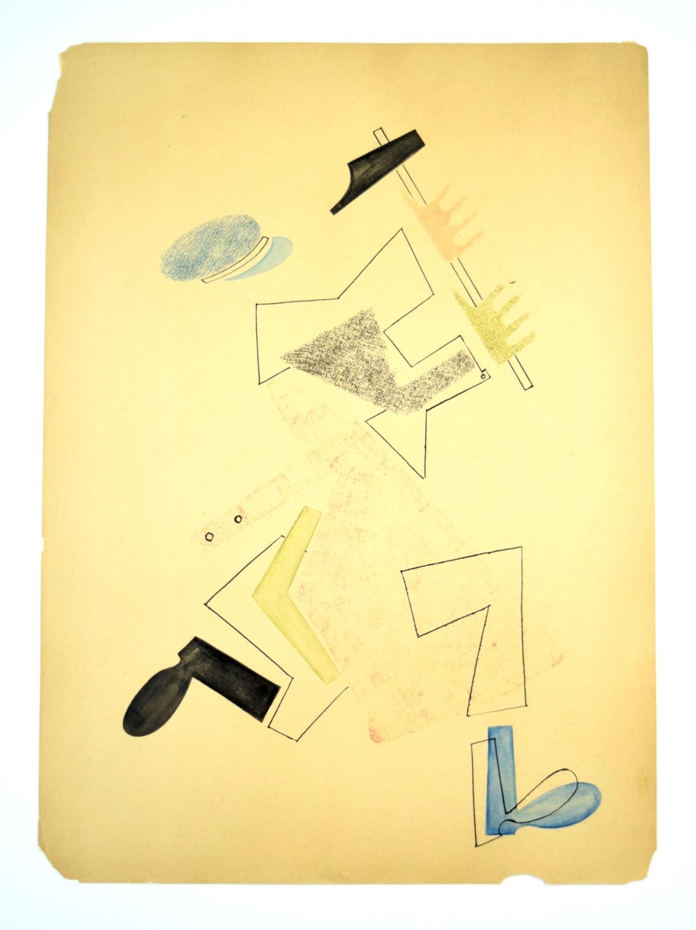 Vladimir Vasilyevich Lebedev | Nude model (1940 - 1950) | MutualArt