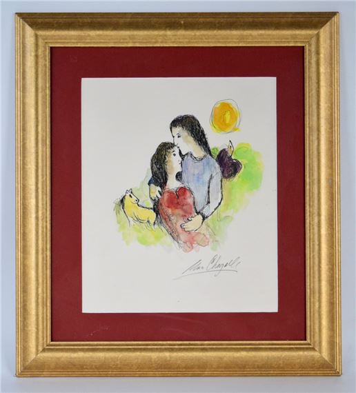 Marc Chagall | Lovers | MutualArt