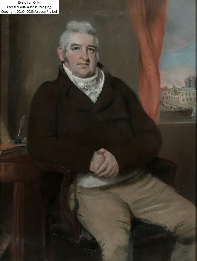 William Simpson | British 1745-1806- Portrait of William Simpson (19th ...