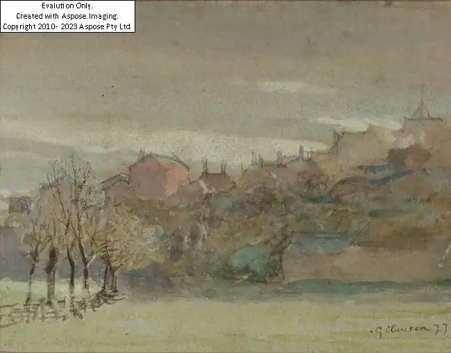 George Clausen | Primavera (1914) | MutualArt