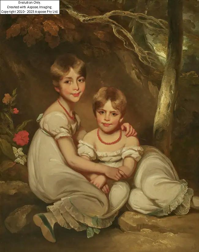 George Chinnery | An oxen cart below a mausoleum (illustrated); Trees ...