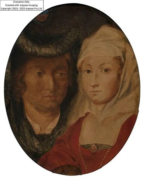 Peter Paul Rubens | Flemish 1577-1640- Portrait of Ansegisus and St ...