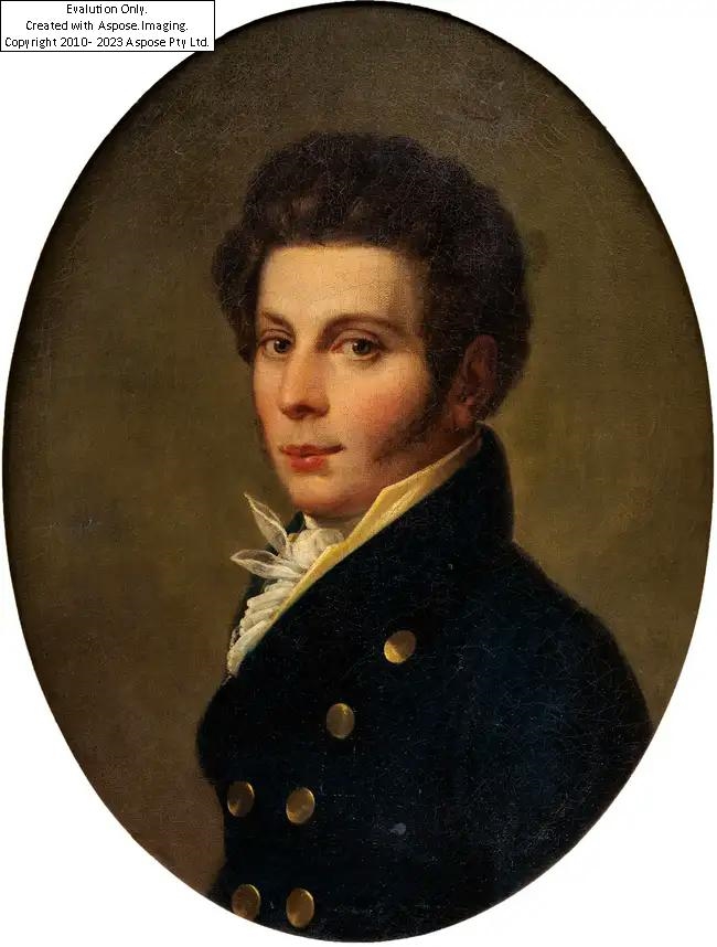 Wilhelm August Rieder | Austrian 1796-1880- Portrait of a man | MutualArt