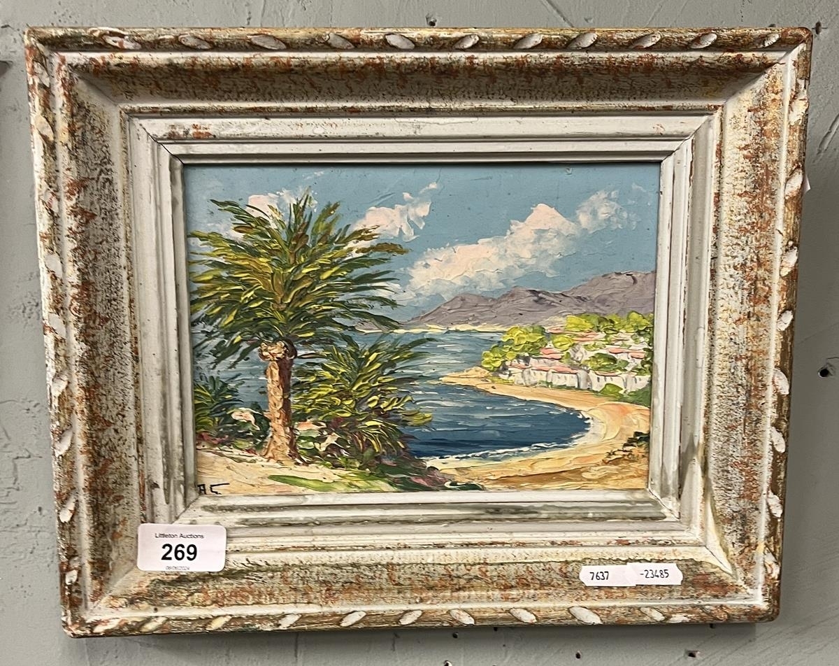 Robert Giovani | Tropical beach scene | MutualArt